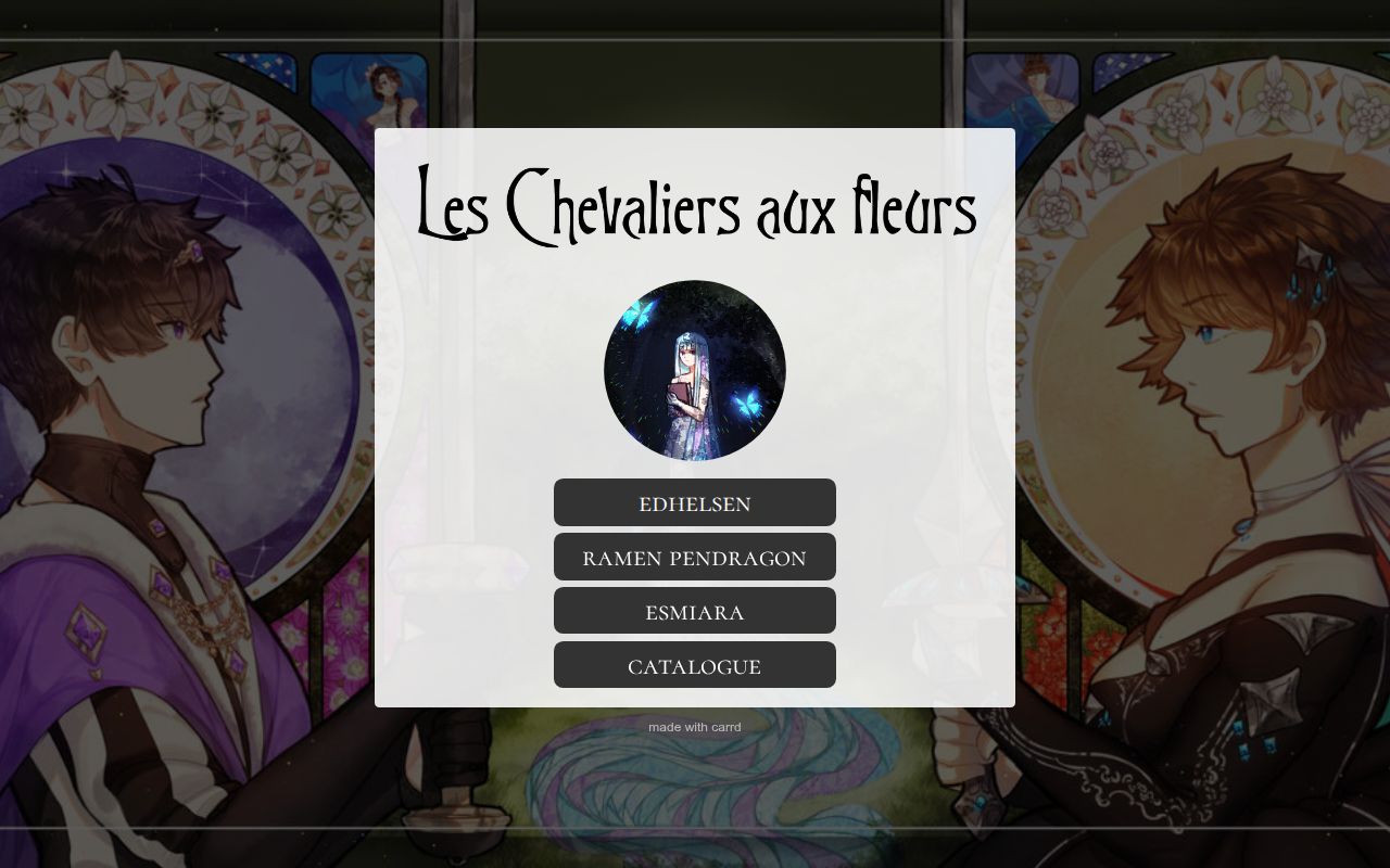 Les chevaliers aux fleurs